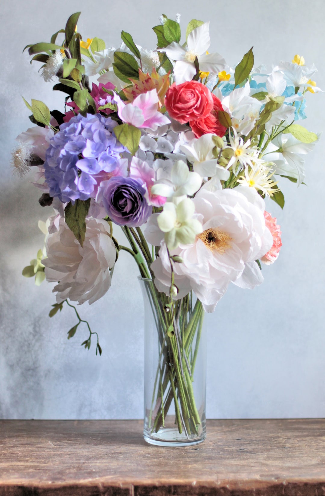 Custom Crepe Paper Flowers and Bouquets - Handmade - Etsy