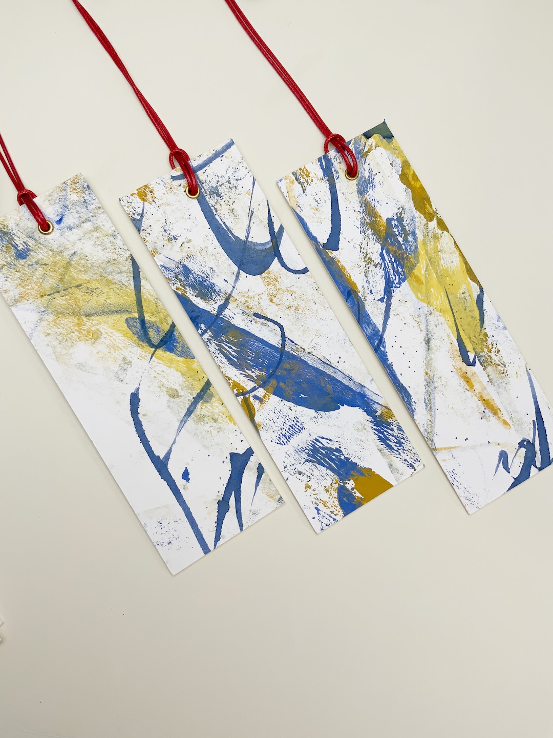 3 Bookmarks - Artistic - Calligraphy Bookmarks - Book Accessory ...