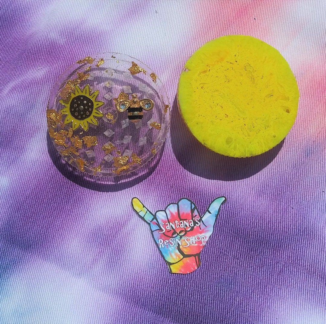 Yellow Sunflower Honeybee Grinder - Etsy