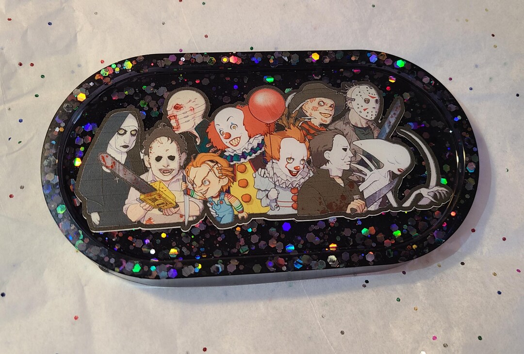 Horror Friends Tray - Etsy