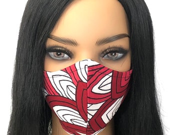 Face Mask Set With Nose Wire Filter Pocket Ear Loops & - Etsy