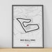 Formula1 Red Bull Ring Circuit Print|circuit Map Poster|formula1 Poster ...