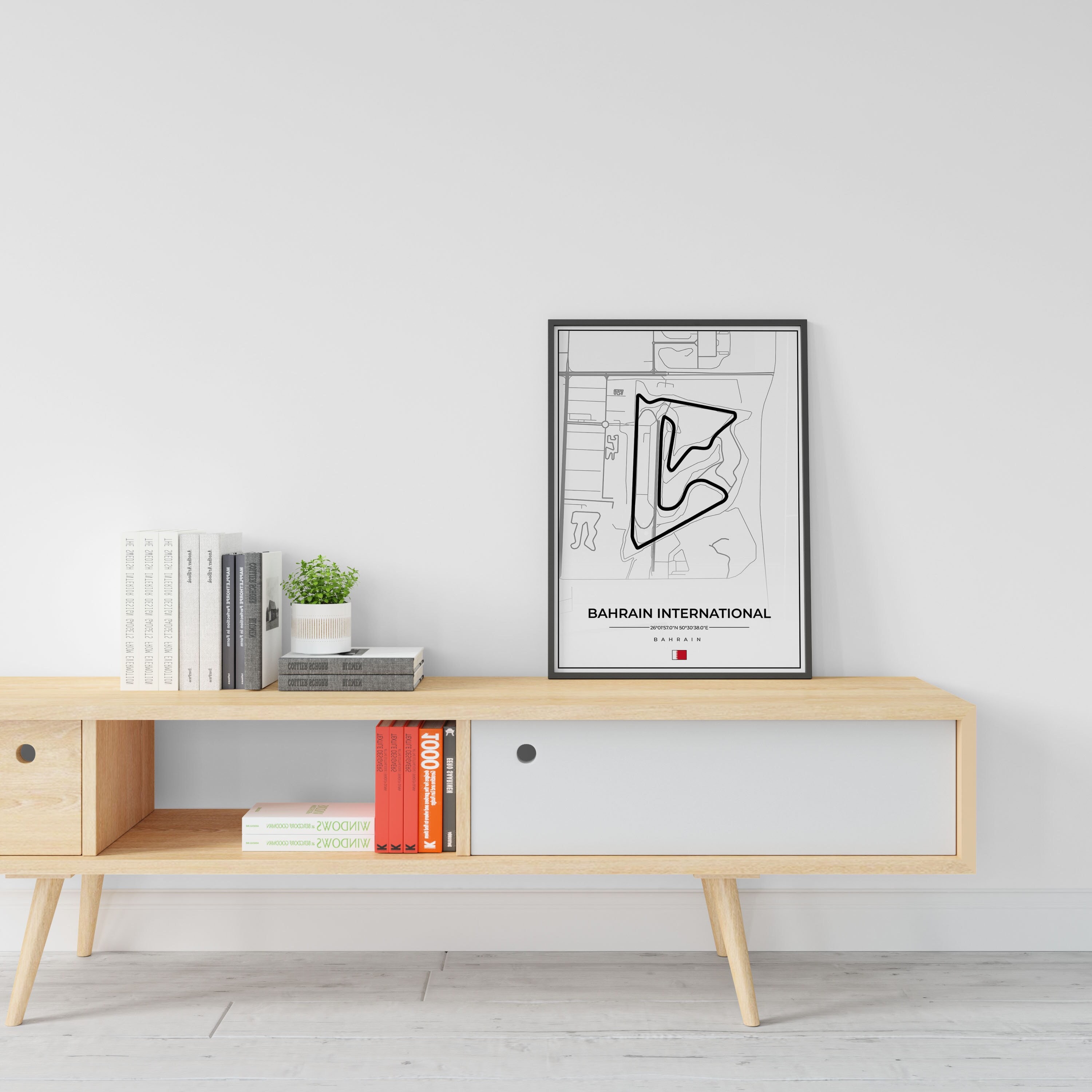 Bahrain Formula 1 Poster|bahrain F1 Poster| F1 Track|f1 Racing |F1 ...