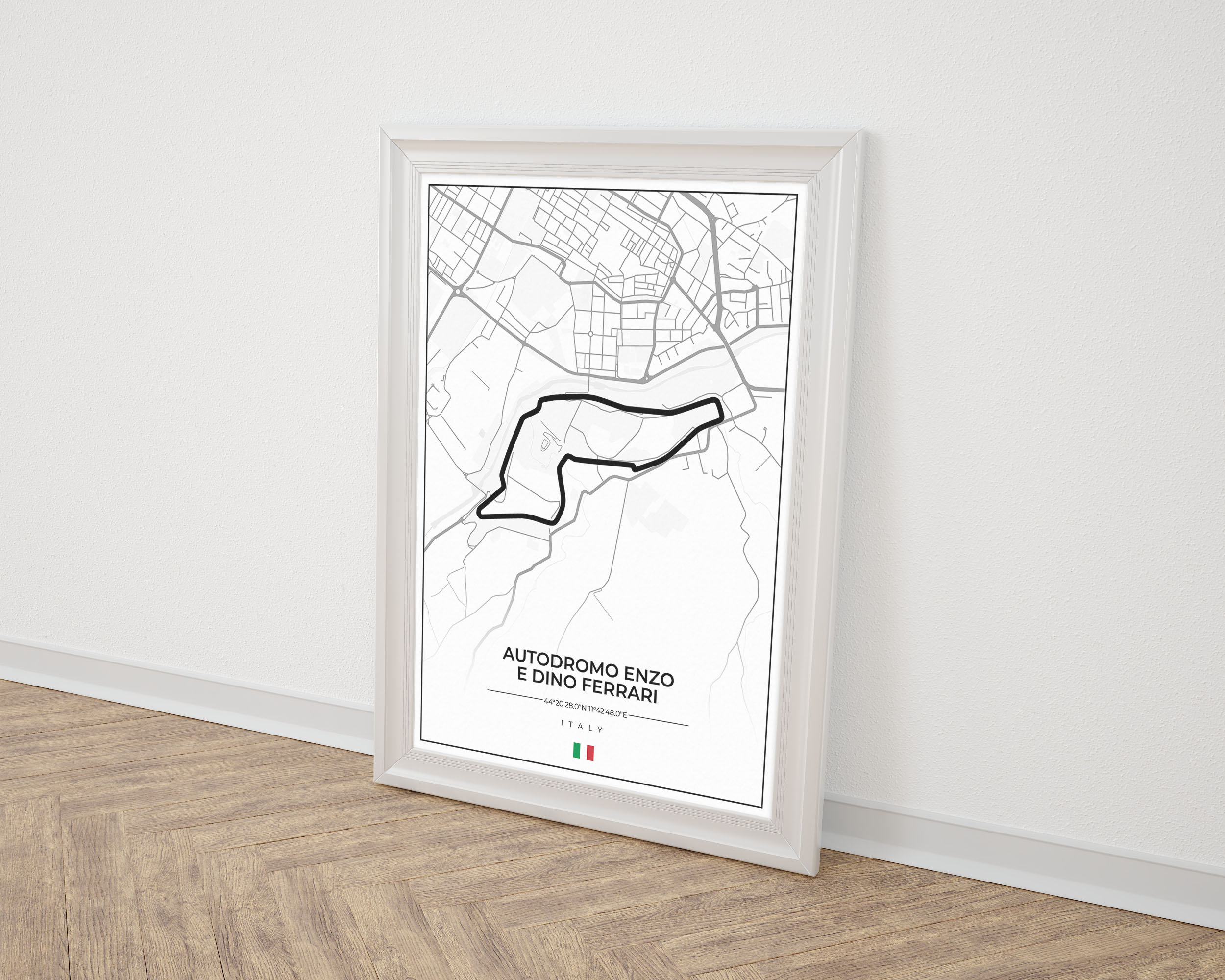 Formula 1 Imola Circuit Print |circuit Map Poster |formula1 Poster ...