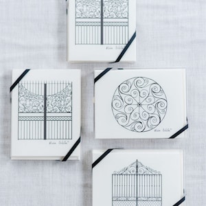 Charleston Gates, Charleston Print, Charleston Note Cards, Note Card ...