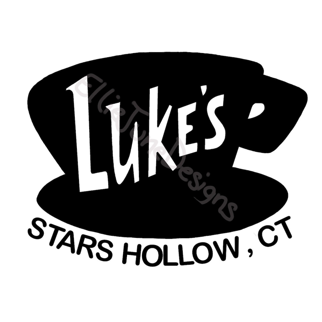 Luke's Diner Svg | Gilmore Girls | Png | Jpg | Pdf | Digital Cut File ...