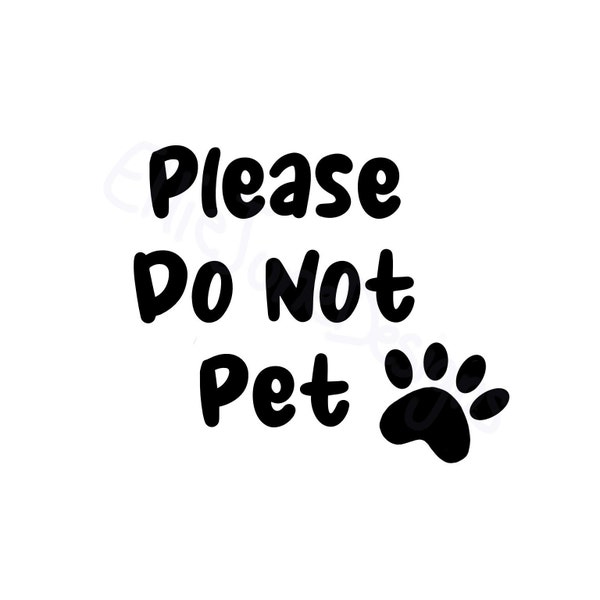 Do Not Pet - Etsy