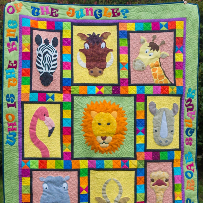 Animal Quilt Patterns - Etsy