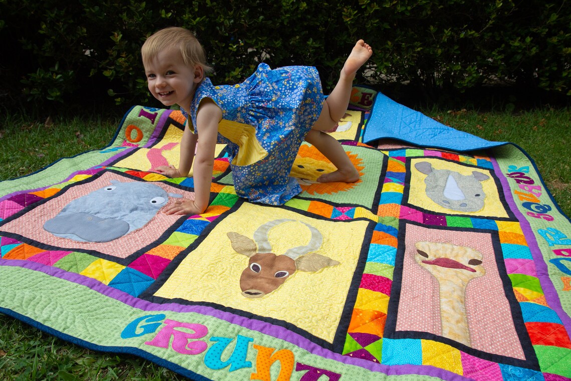 On Safari PDF Quilt Pattern - Etsy