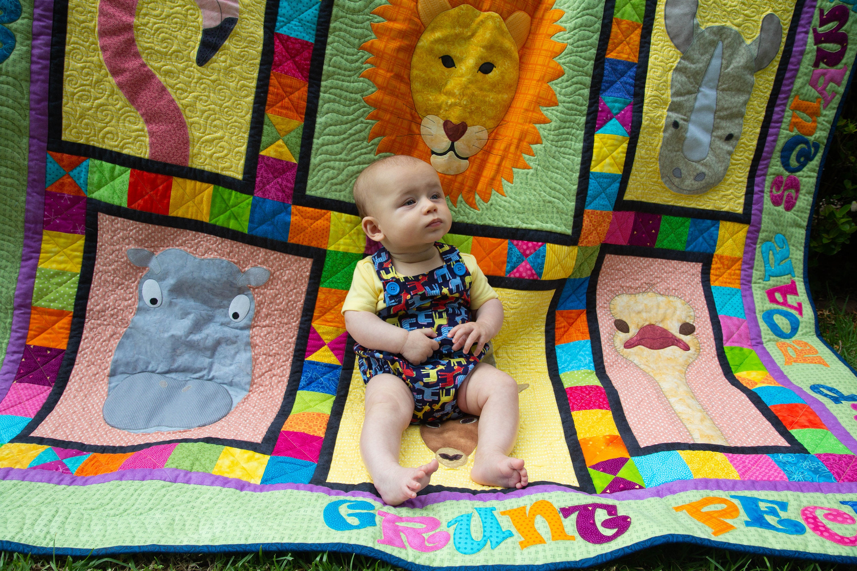 On Safari PDF Quilt Pattern - Etsy