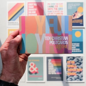 Pack of 10 Christian Postcards. SET ONE - Etsy