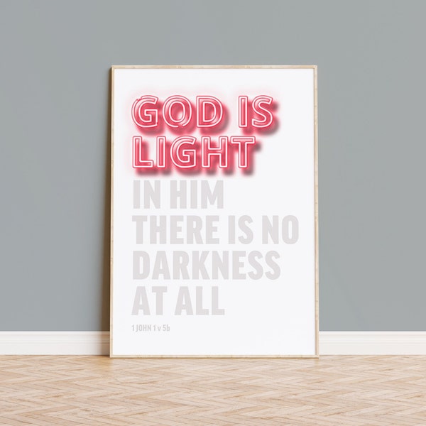 God is Light - Etsy