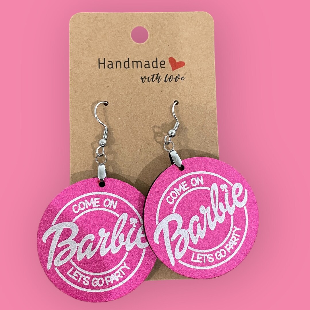 Barbie Earrings - Etsy