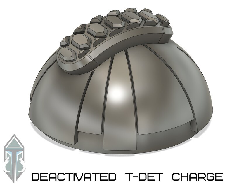 Thermal Detonator Charge: Deactivated Mandalorian Cosplay - Etsy