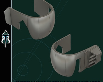 Mandalorian Knee Armor - Etsy