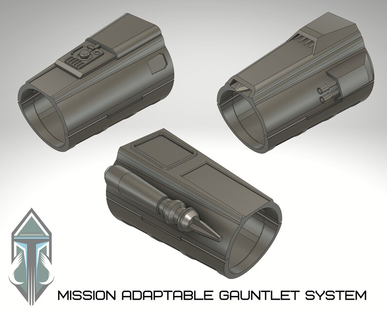 Mandalorian Mission Adaptable Gauntlet System Mandalorian - Etsy