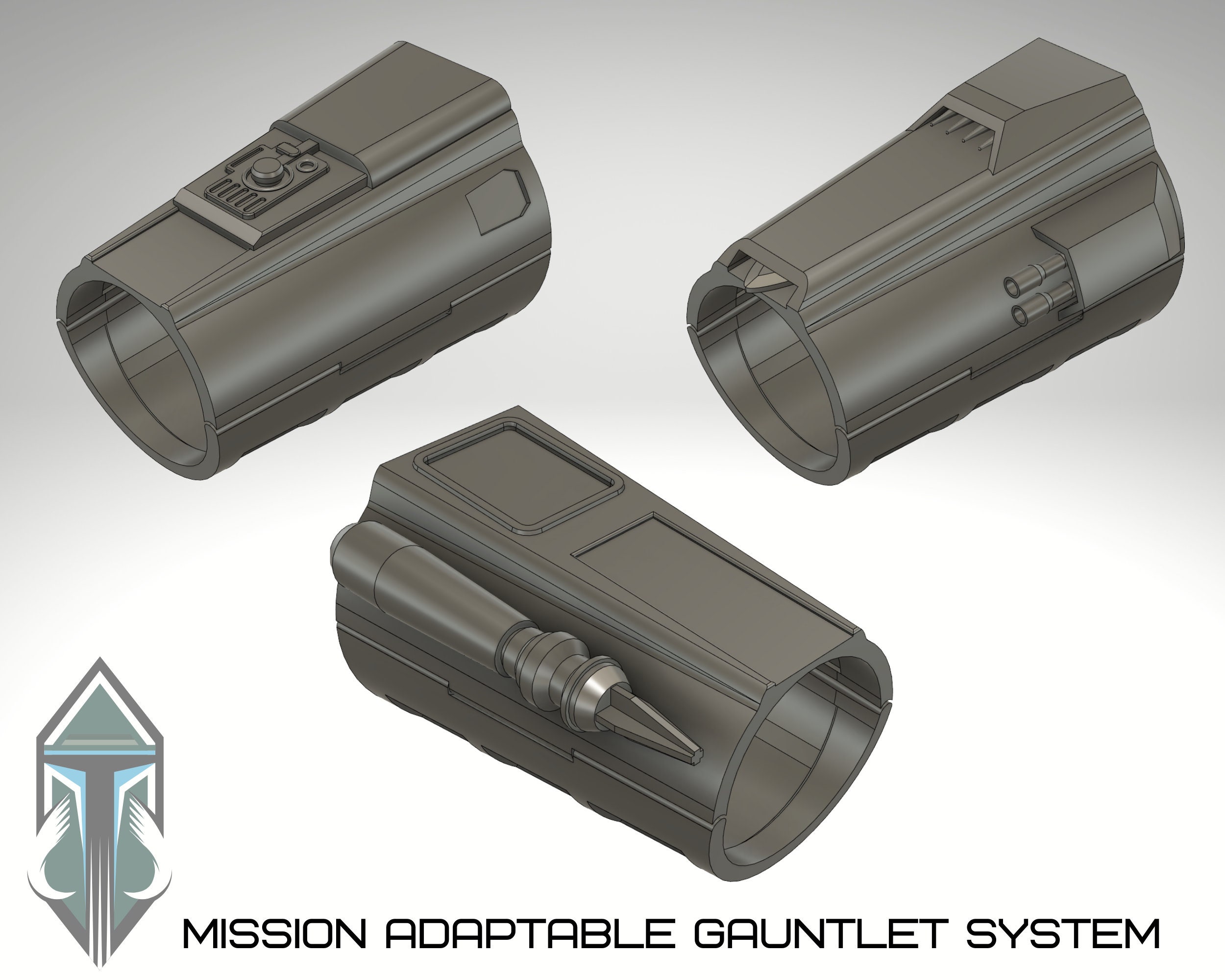 Mandalorian Mission Adaptable Gauntlet System Mandalorian - Etsy