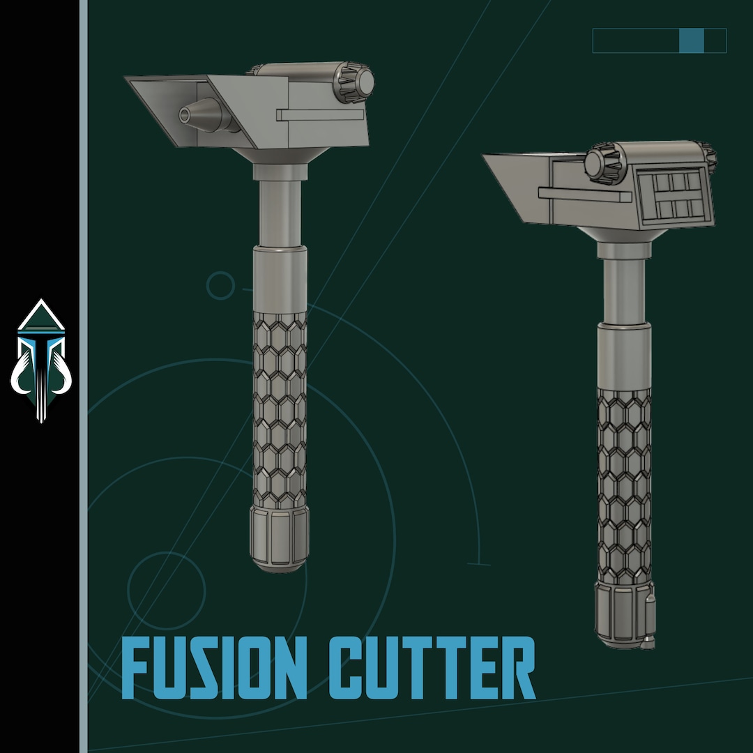 Fusion Cutter - Mandalorian Cosplay Tool Prop (digital Download) - Etsy