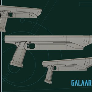 Galaar-15 Blaster Carbine Mandalorian Cosplay digital Download - Etsy ...