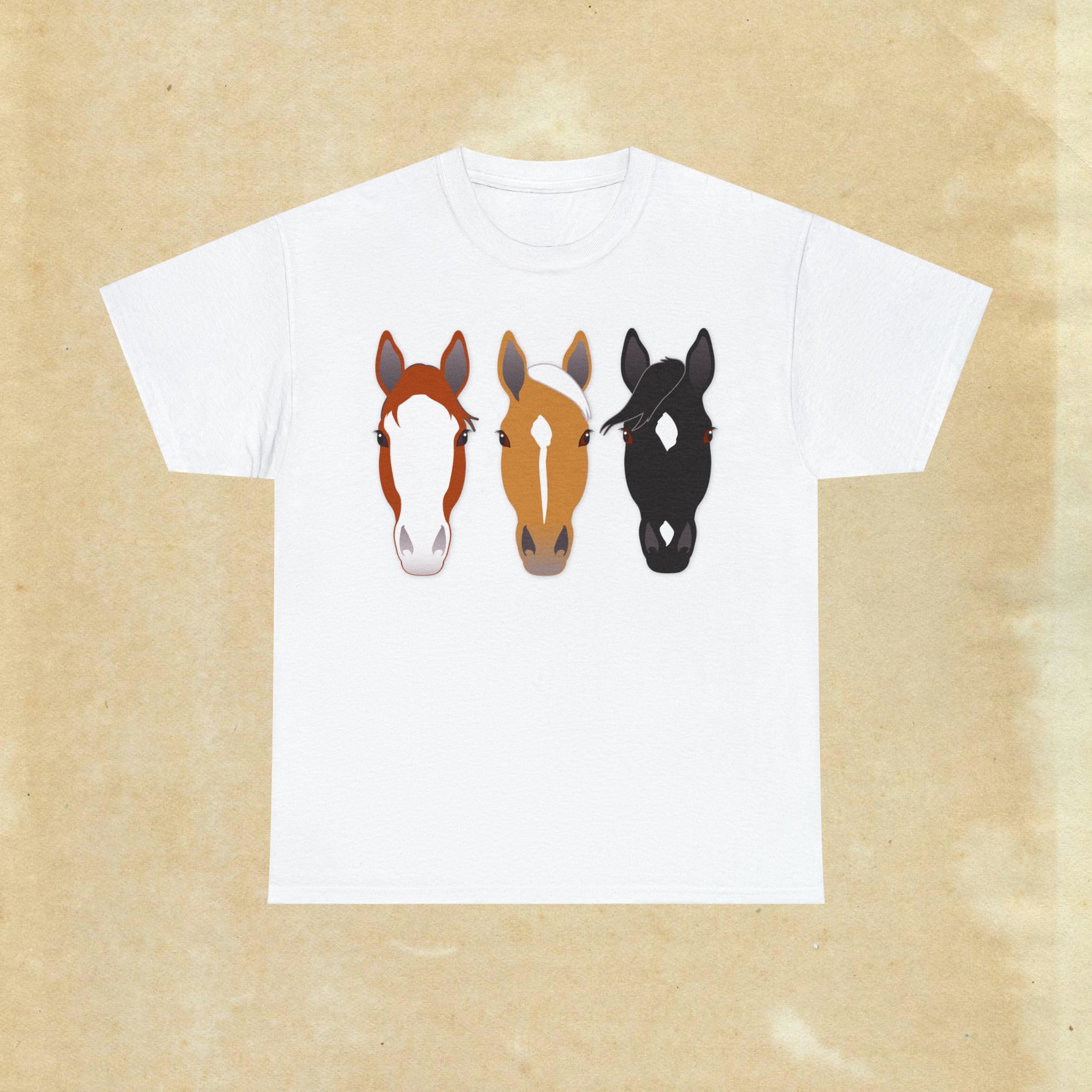 Horse Face Markings Shirt, Horses Heads Tshirt, Equine Tee, Cowgirl T ...