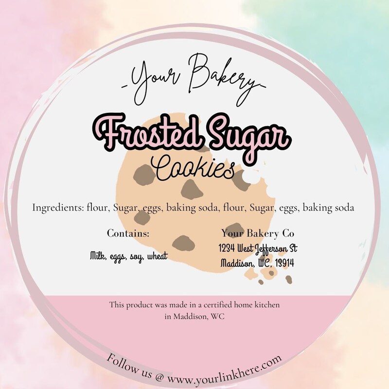 Cookie Labels - Etsy