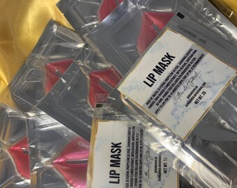 Sleep Ugly: Collagen Face Mask for Radiant, Plump Skin and Lip Mask for ...