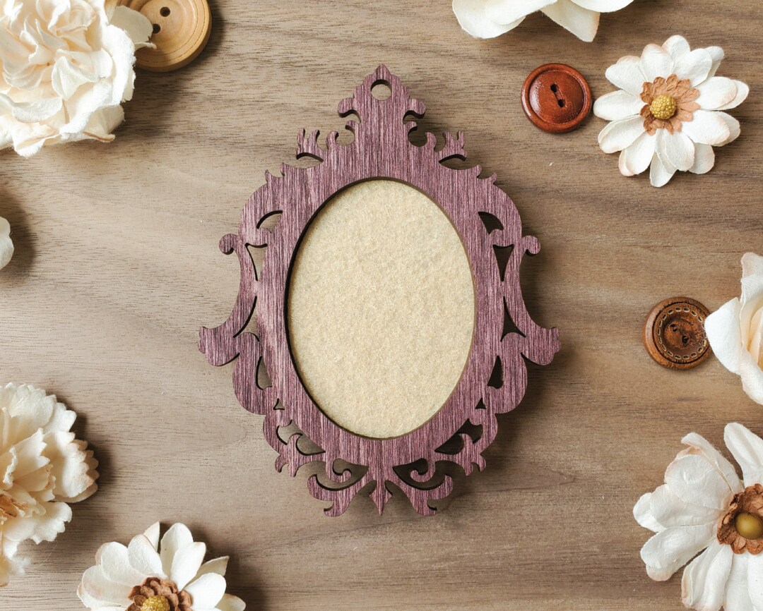 Mini Embroidery Frame 3 Ornament Frame, Mini Frame, Vintage Frame for ...