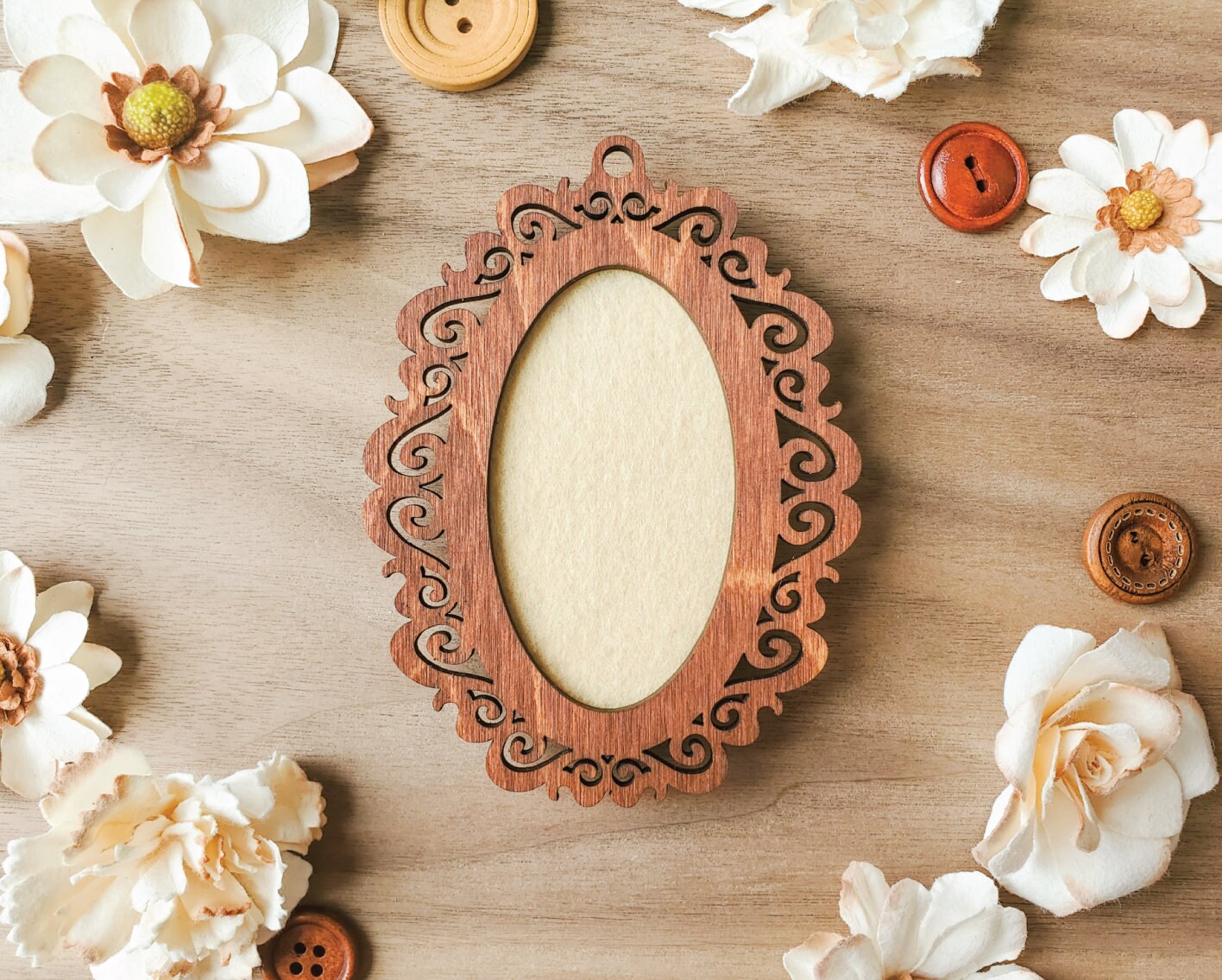 Mini Embroidery Frame 2 Ornament Frame Mini Frame Vintage | Etsy