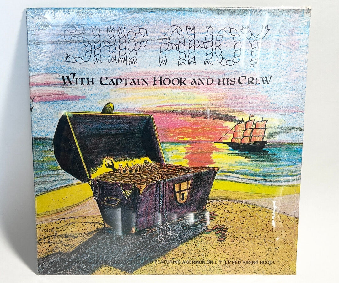 Vinyl LP Ship Ahoy With Captain Hook and His Crew Vintage 1979 VERY ...