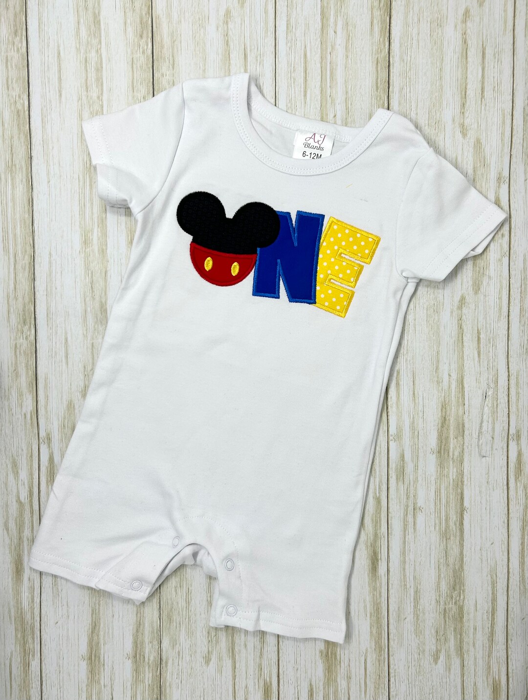 Mouse Clubhouse Theme Birthday Jumper 1st Year Birthday Boy Outfit ...