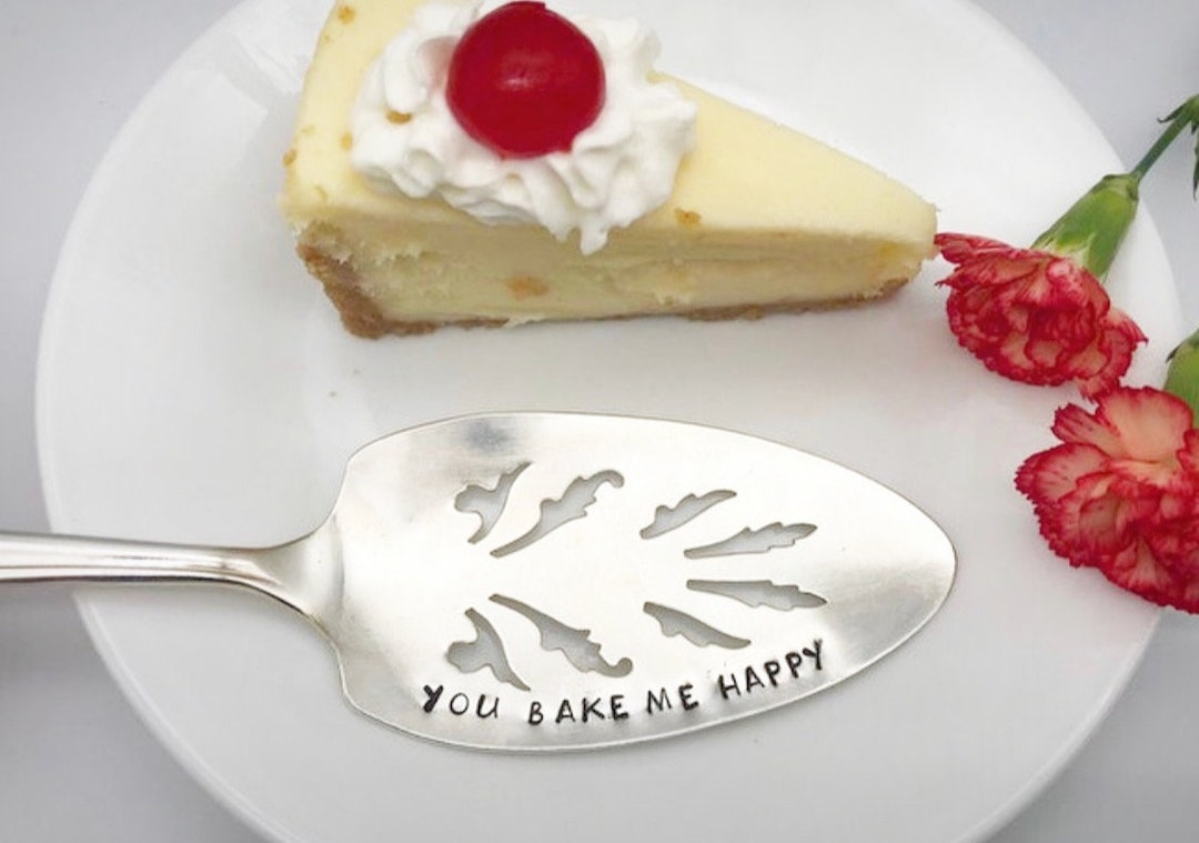 Pie Server Hostess Gift Foodie Gift Stamped Pie Server - Etsy
