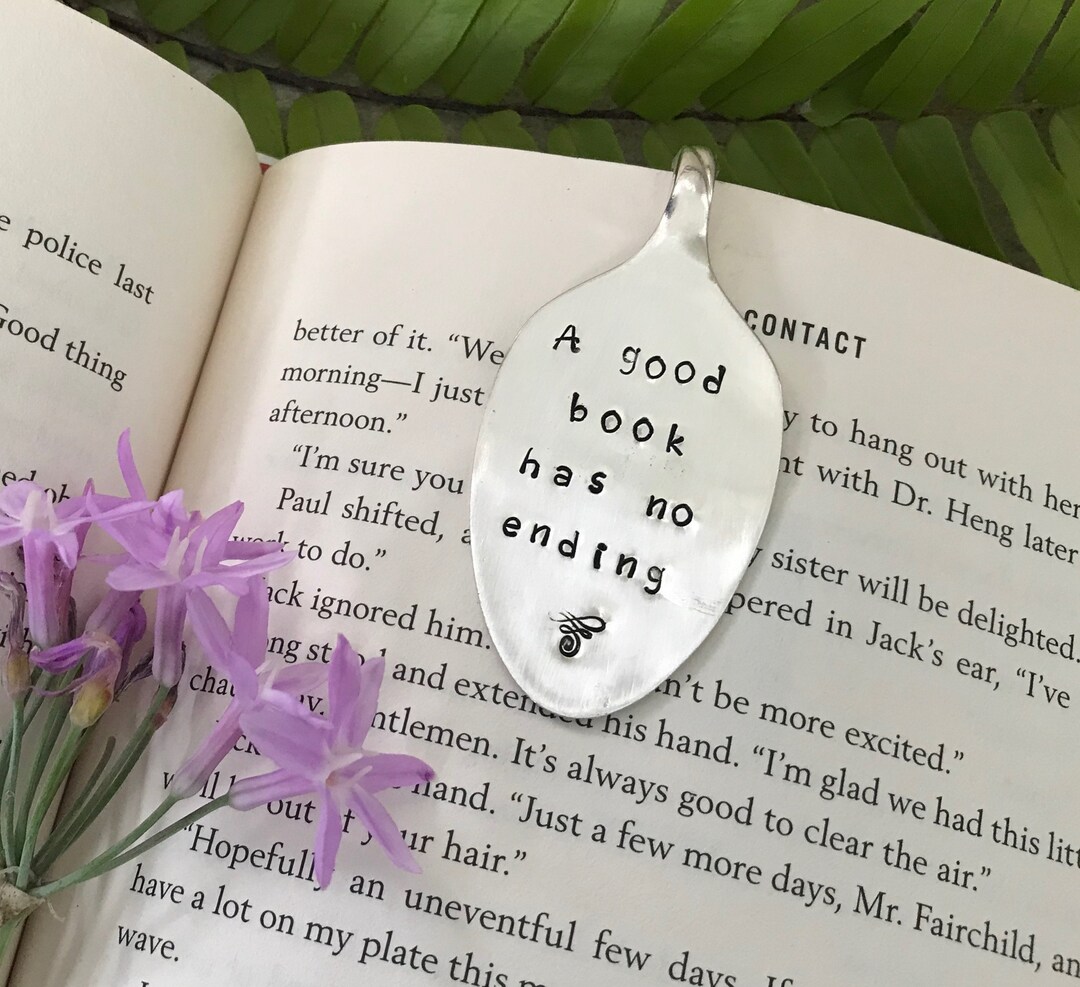Bookmark Spoon Bookmark Personalized Bookmark Gift for - Etsy