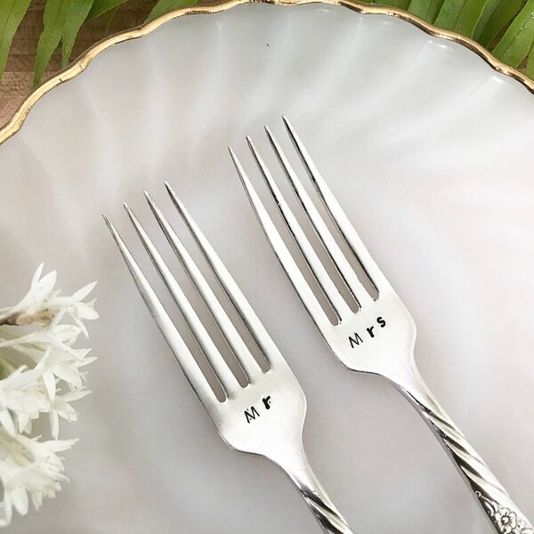 Wedding Cake Forks - Etsy