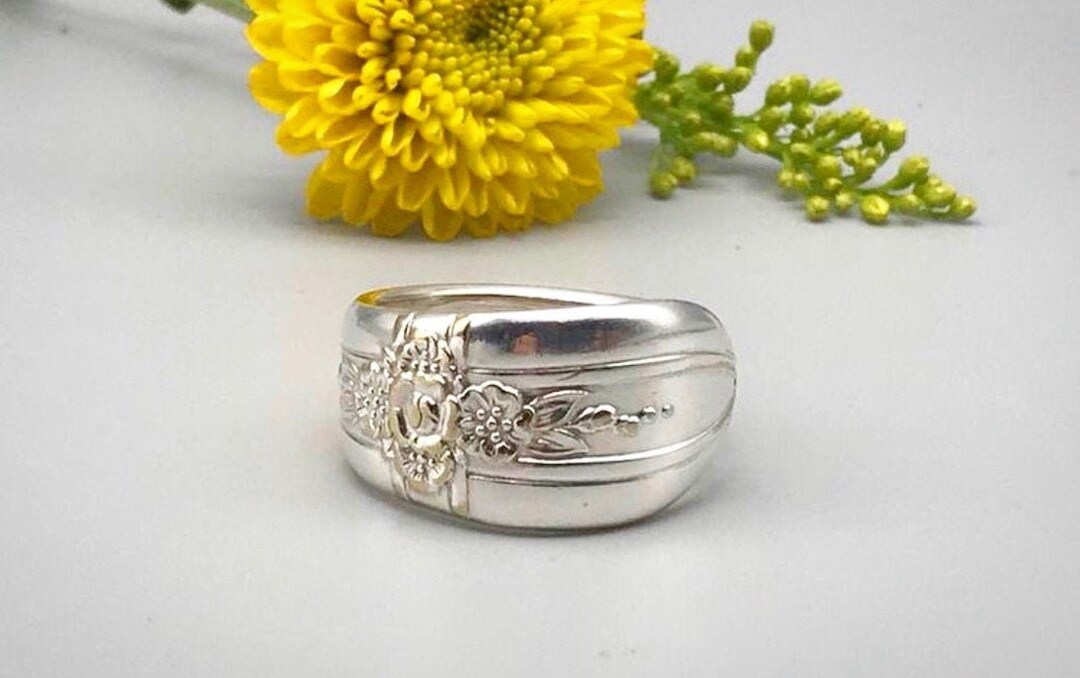 Vintage Spoon Ring, Triumph 1941, Vintage Flatware Ring, Silverware ...