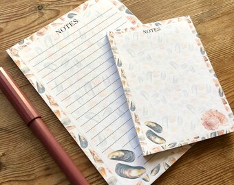 Seashell Notepad - Etsy