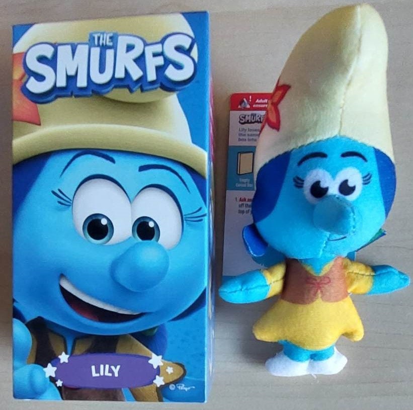 2022 Mcdonald's UK Smurfs Plush Soft Toys, Free Gift With Each Sale ...