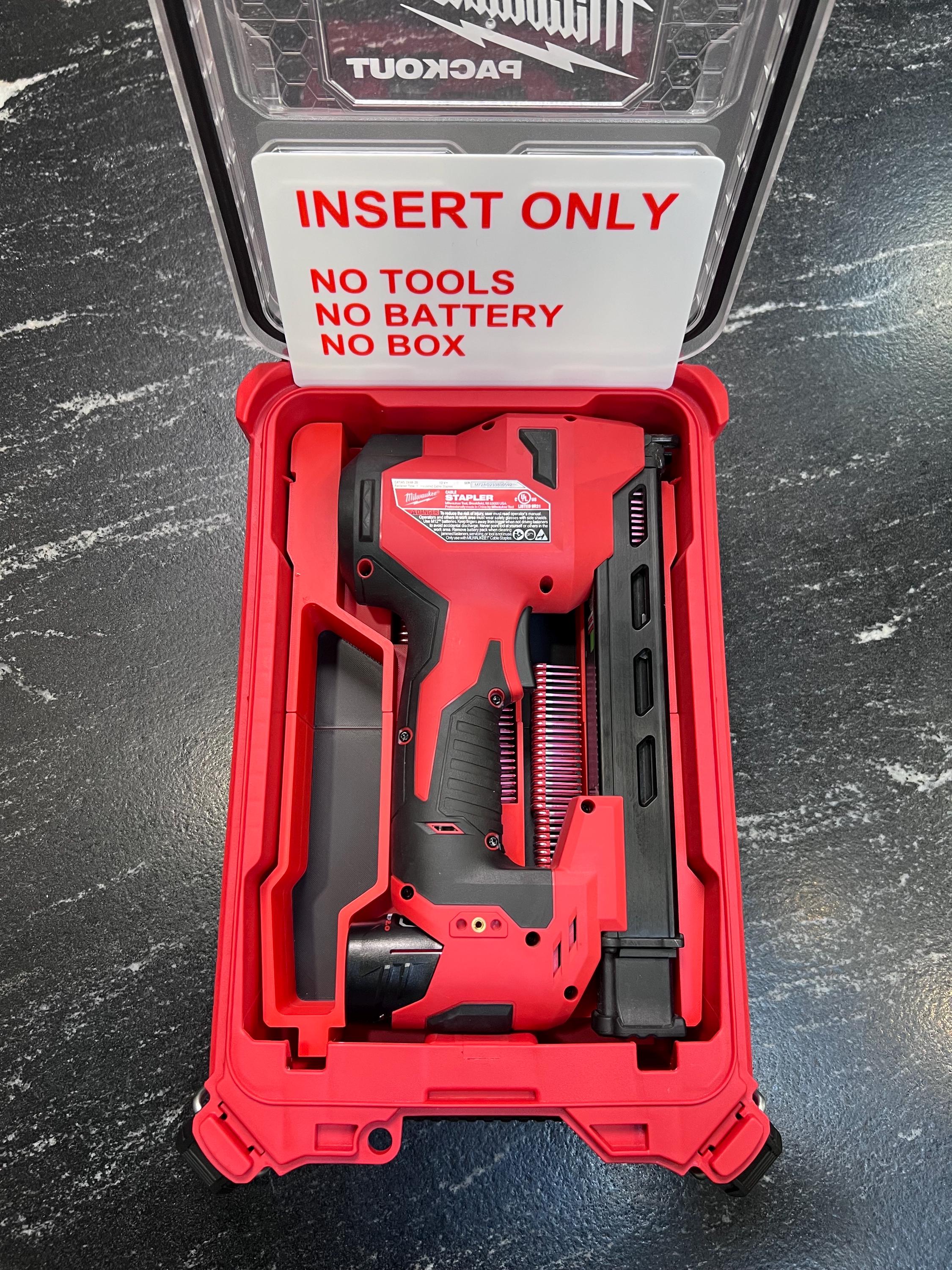 Milwaukee Compatable M12 Cable Stapler Organizing Insert Tray - Etsy