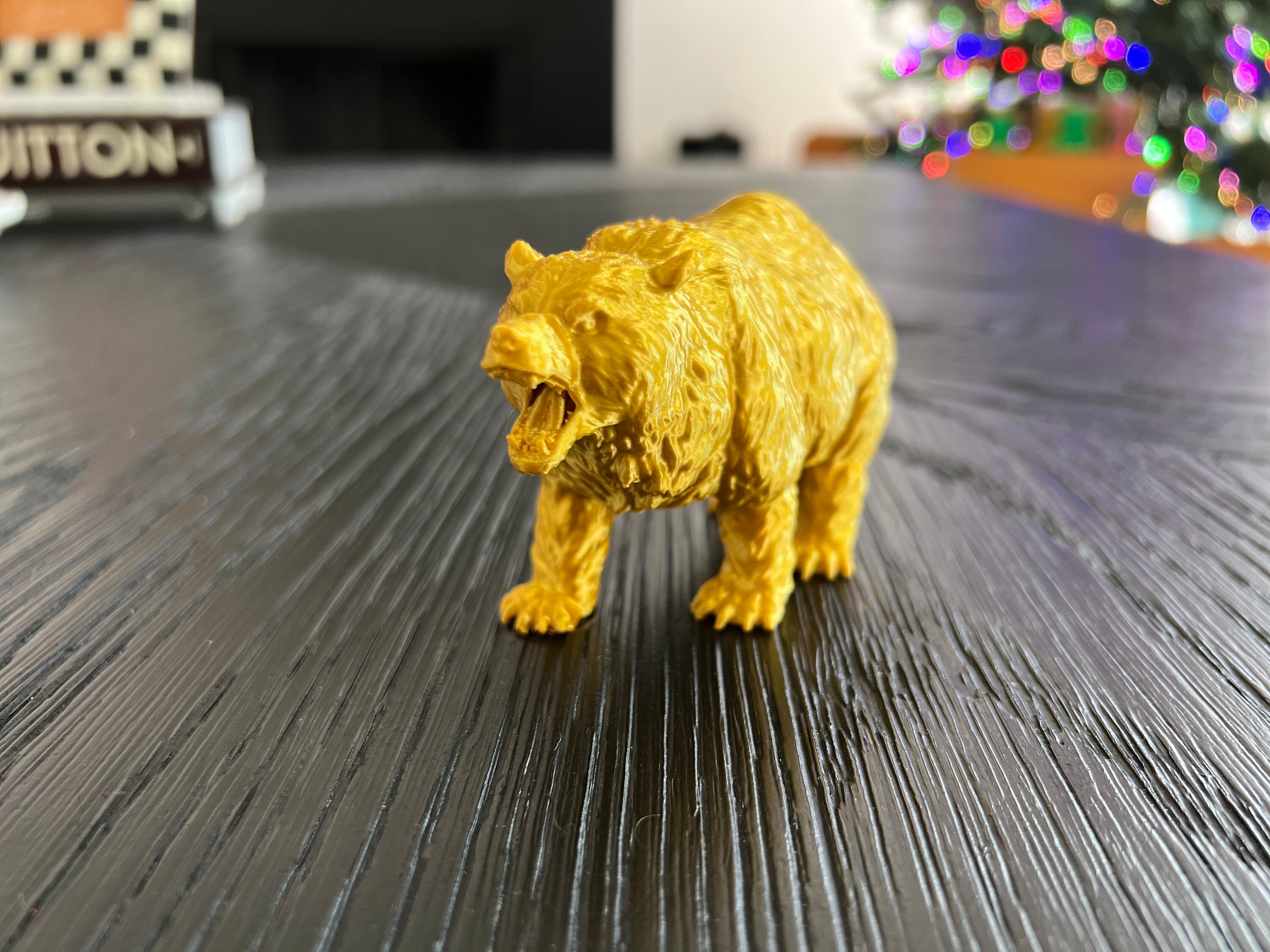 3D Printed Golden Bull & Bear, Bull Run, Crypto, Btc, Bitcoin, Hodl ...