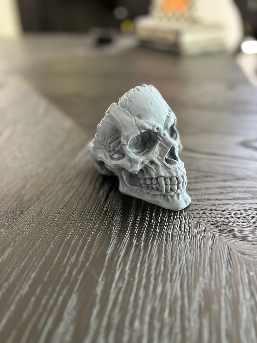 3D Printed Skull Phone Stand, Iphone,android,phone,accessories,gift ...