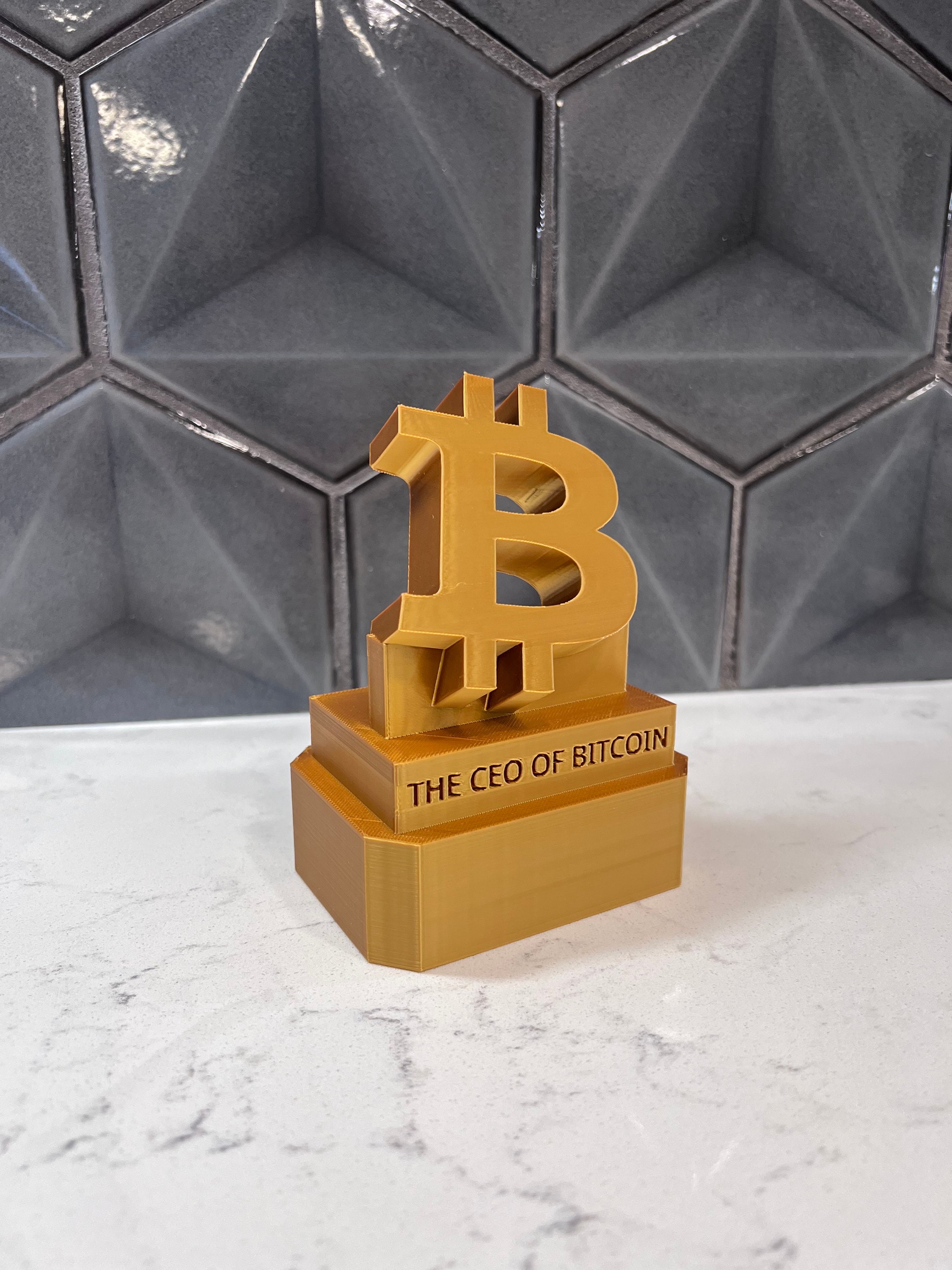 3D Printed Bitcoin CEO , Bull Run, Crypto, Btc, Bitcoin, Hodl, Gift ...