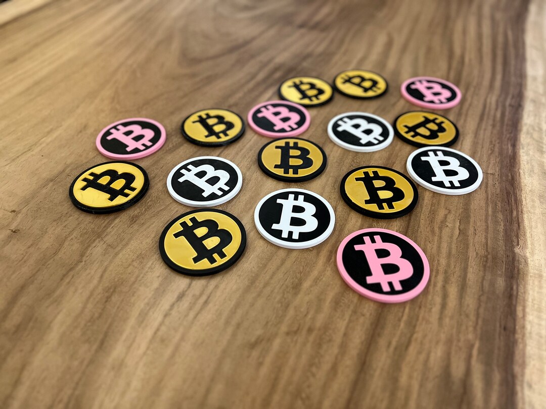 3D Printed Drink Coasters, Crypto, Gift, Bitcoin,etherium,btc,eth,gold ...