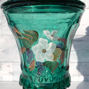 FENTON Limited Edition 1997 "family Signature Series" Hand Painted 13 ...