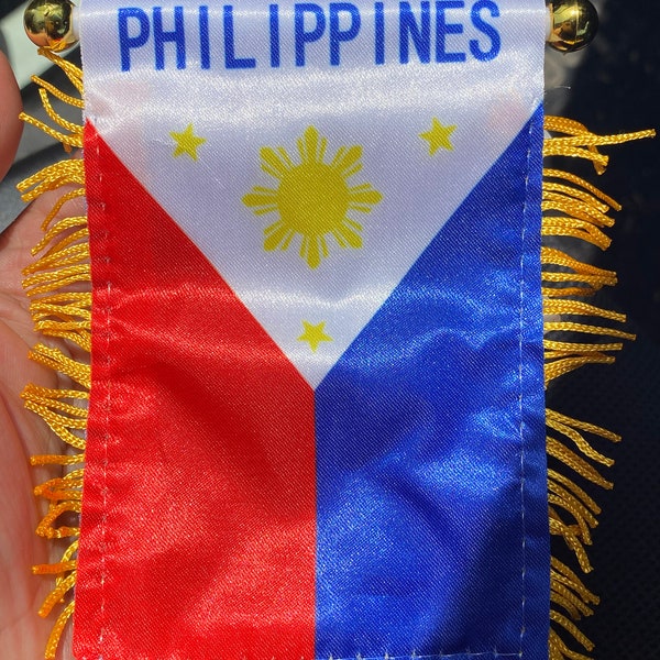 Philippines Mini Flag - Etsy