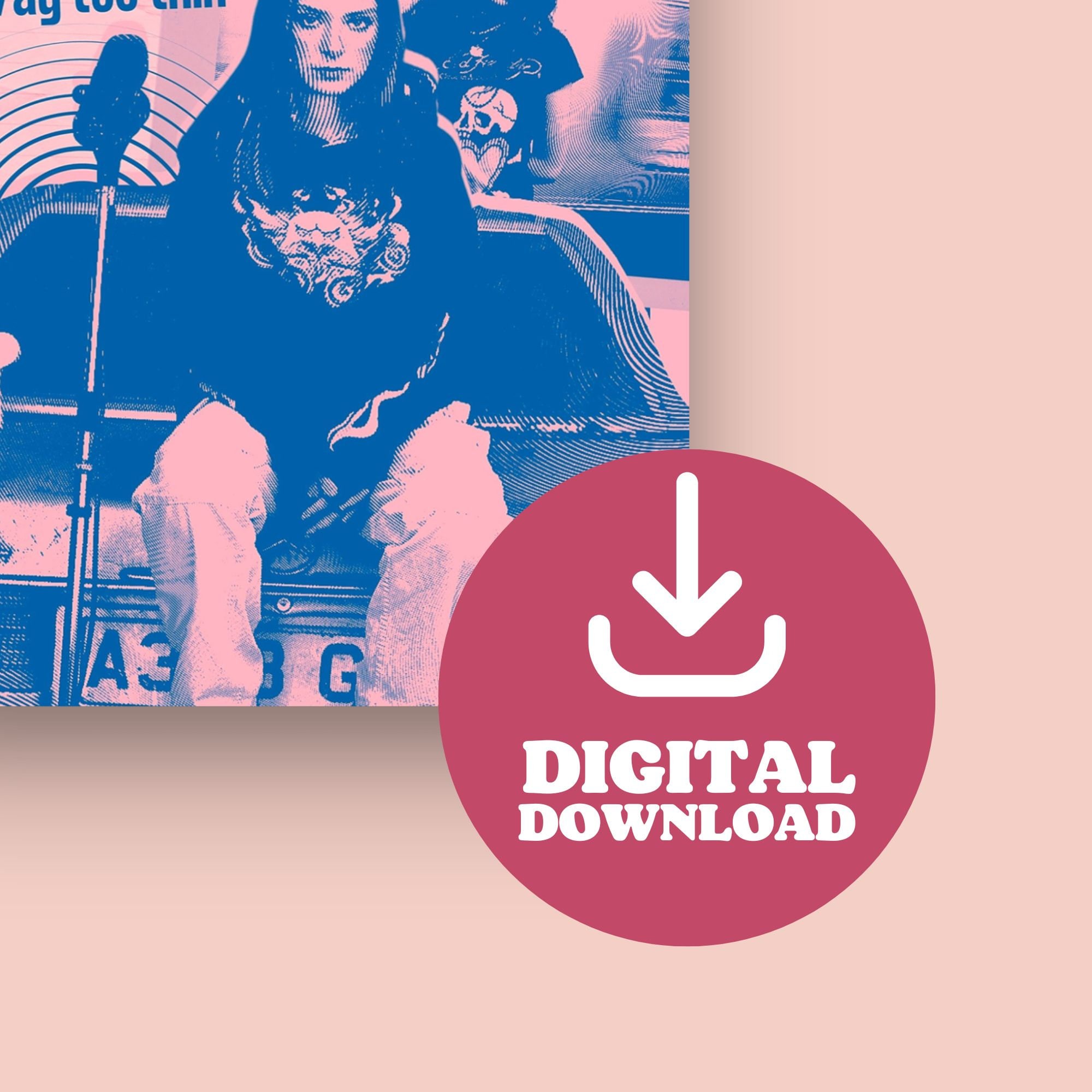 Holly Humberstone the Walls Are Way Too Thin Digital Print Poster A4 ...
