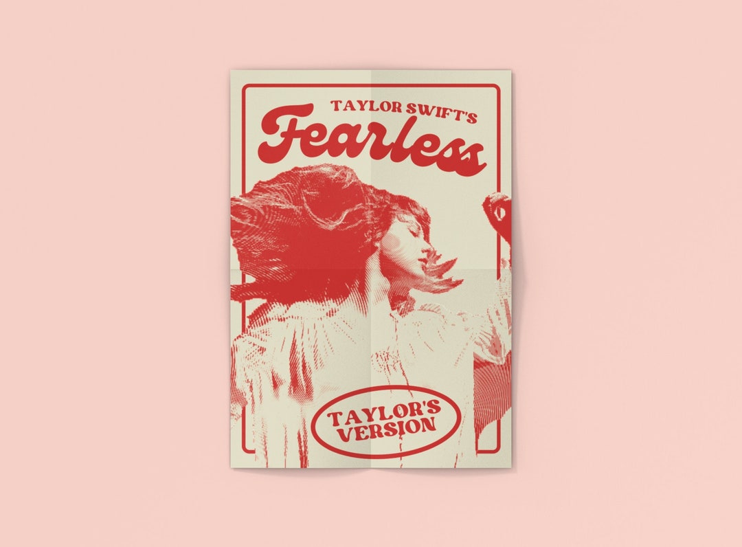 Taylor Fearless Print, Fearless Album, Fearless Print, Digital Art ...