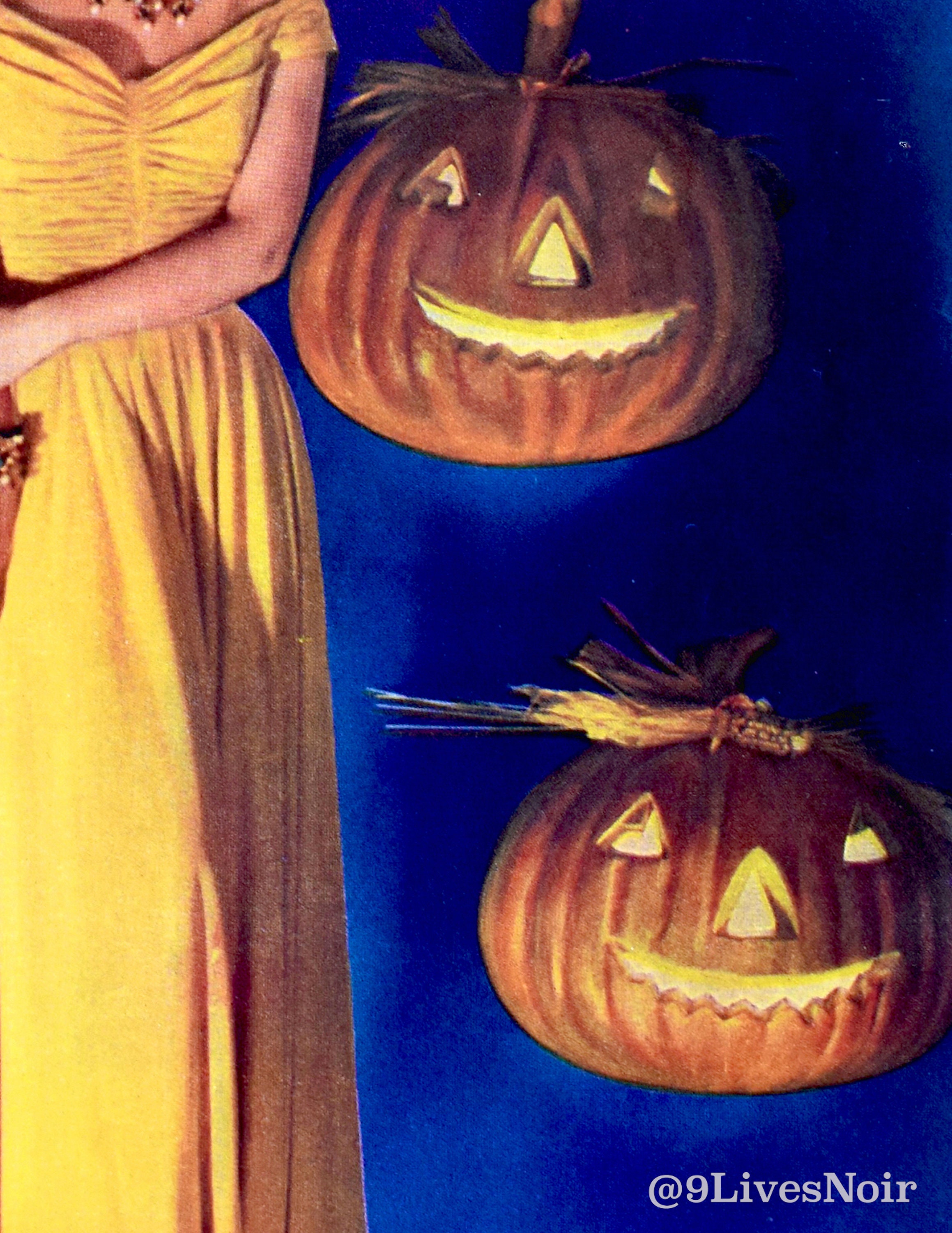 Beautiful Vintage Halloween Pinup Girl DIGITAL (Download Now) - Etsy