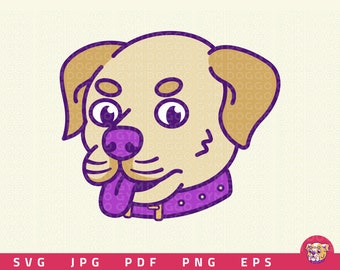 Lab Face Png - Etsy