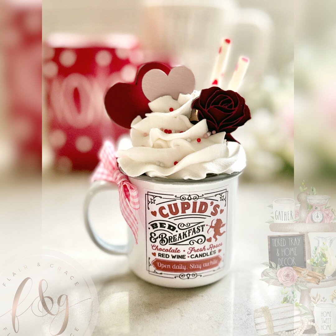 Cupids Cafe Collection Cupids Bed & Breakfast Faux Mini Mug - Etsy ...