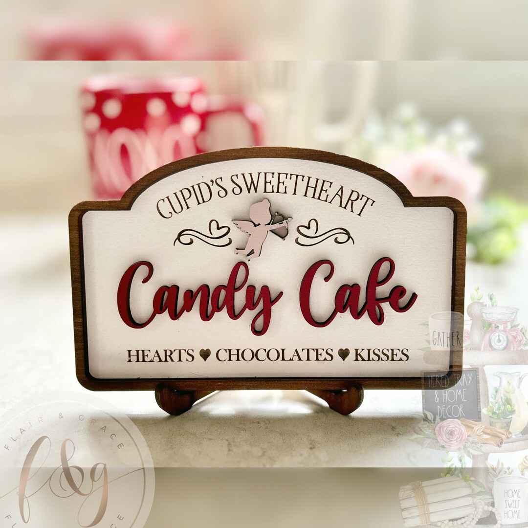 Cupids Cafe Collection Candy Cafe Sign - Etsy