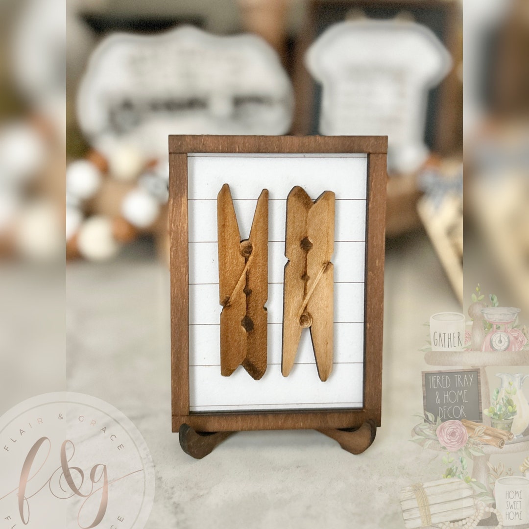 Loads of Laundry Collection - Pegs Sign - Etsy